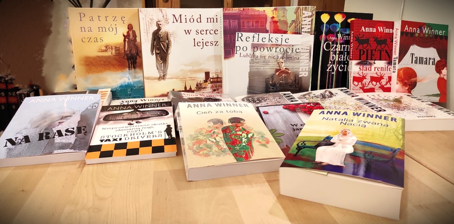 Spotkanie autorskie >>ANNA WINNER i jej książki